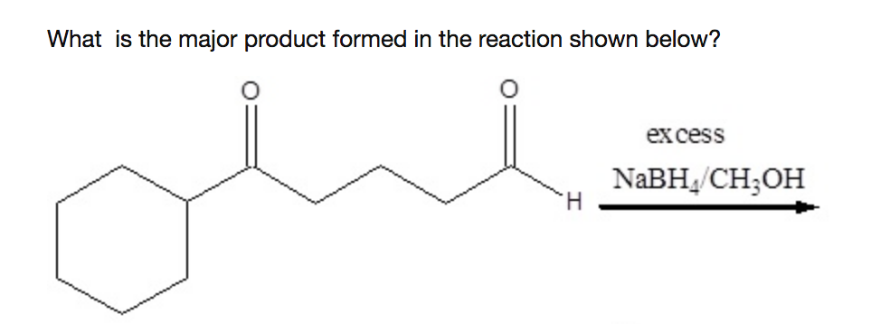 Solved What is the major product in the reaction shown | Chegg.com