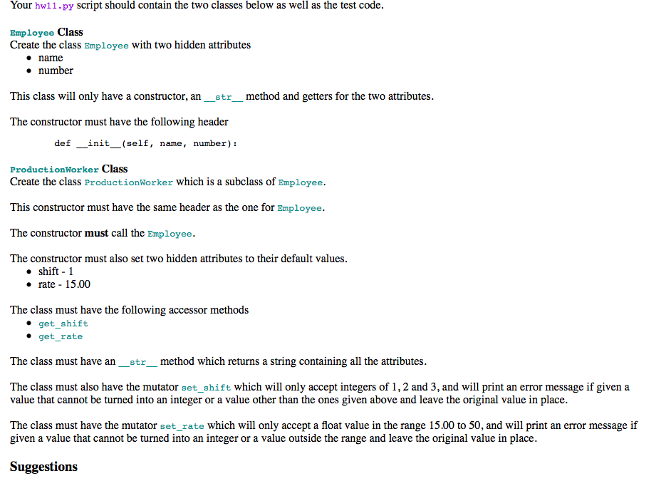 Solved If you fail to follow the rules below for homework | Chegg.com