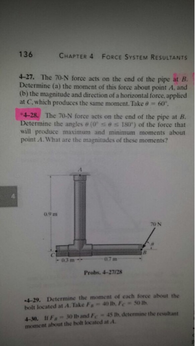 Solved The 70 - N force acts on the end of the pipe at Beta. | Chegg.com Solved The 70 - N force acts on the end of the pipe at Beta. | Chegg.com