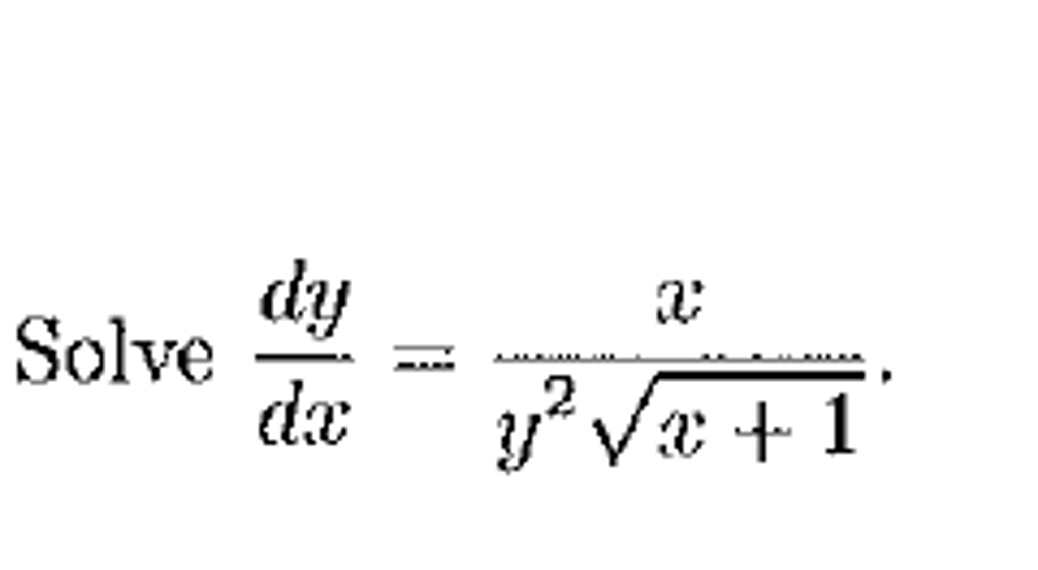 solved-solve-dy-dx-x-y-2-squareroot-x-1-chegg