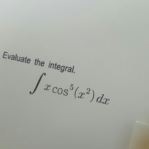Solved Evaluate the integral. 2 | Chegg.com