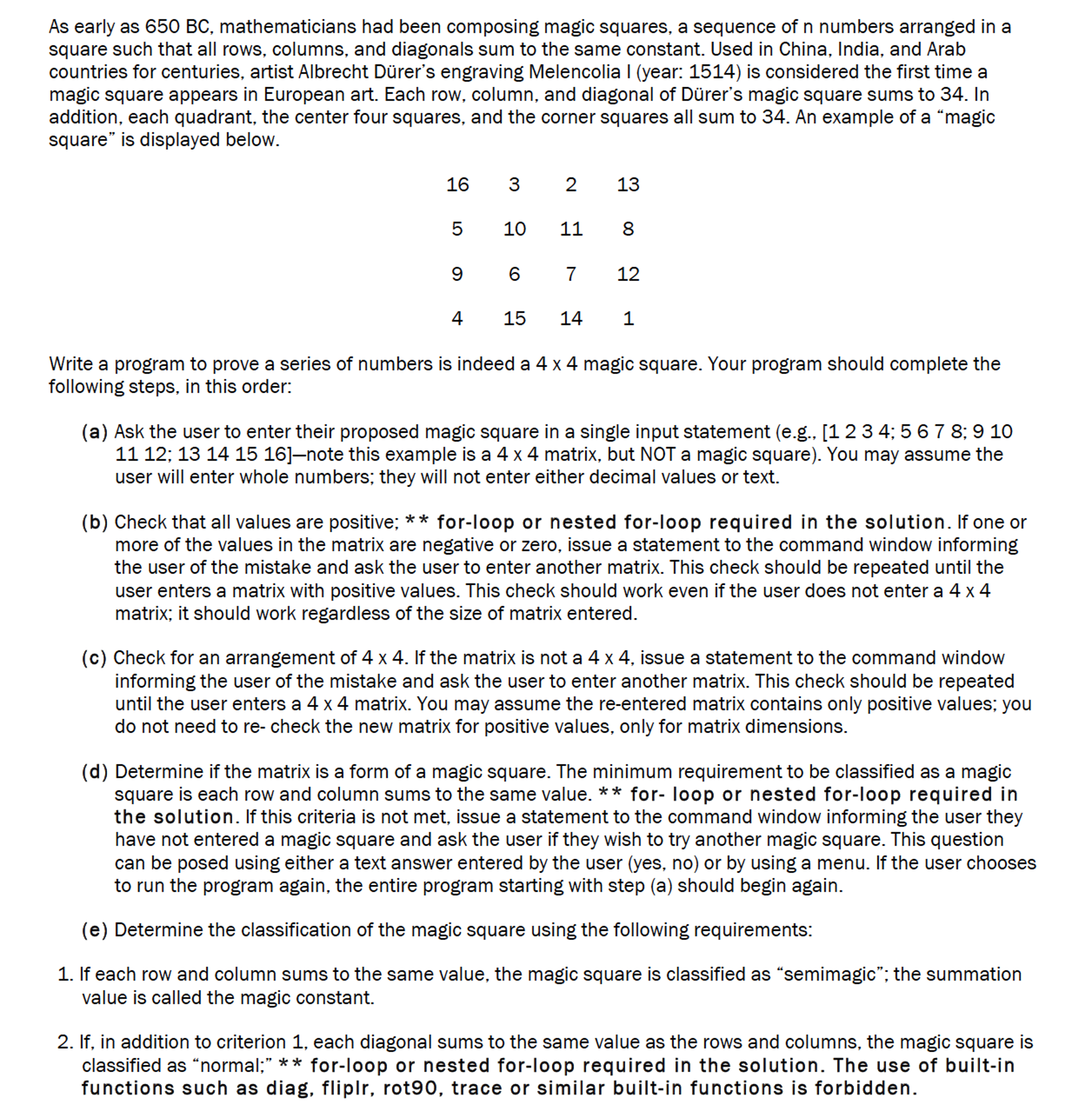 Solved Write a program to prove a series of numbers is | Chegg.com