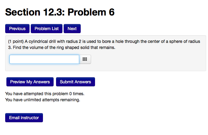 Solved Section 12.3: Problem 6 Previous Problem List Next (1 | Chegg.com