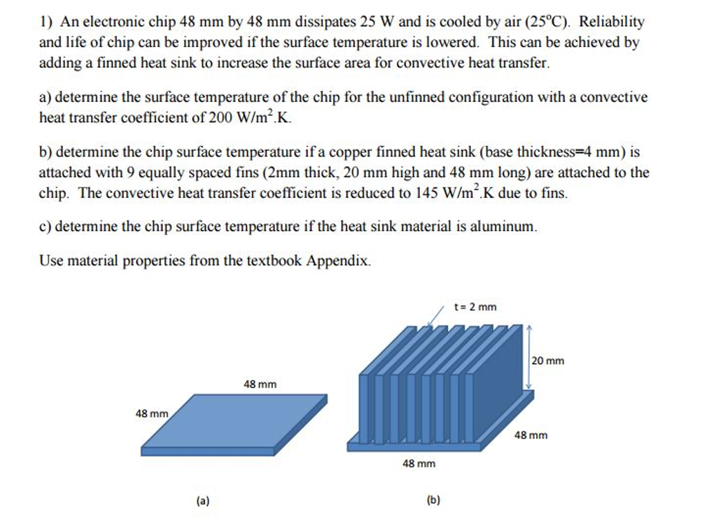 Solved This is a heat trasfer problem that was given to us | Chegg.com