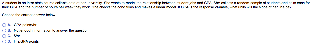 Solved Multiple choice. A student in an intro stats course | Chegg.com