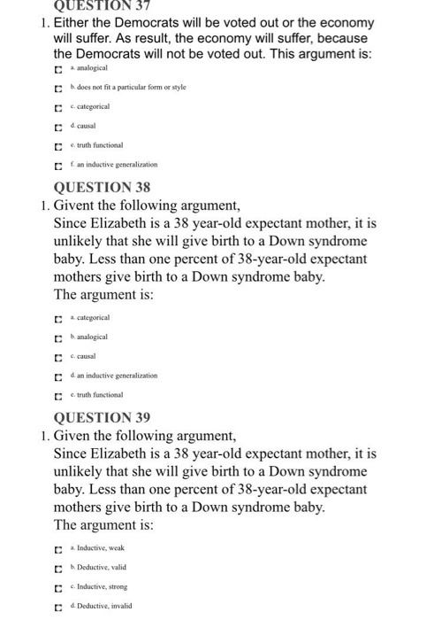 Solved Either the Democrats will be voted out or the economy | Chegg.com