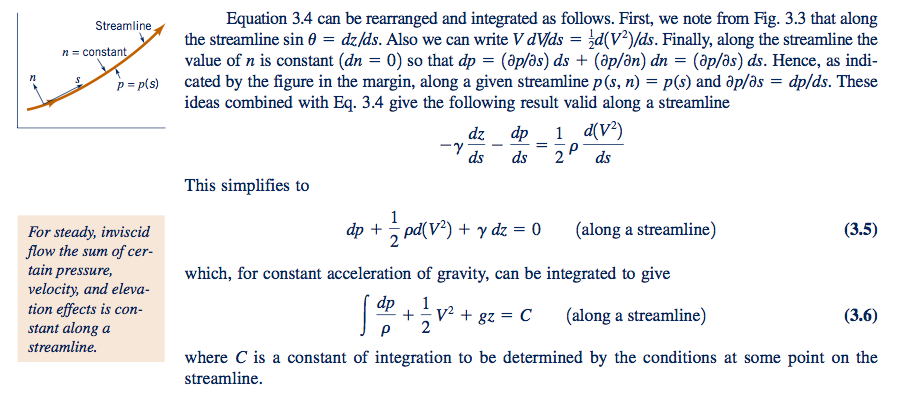 Solved Concept: Bernoulli's Equation Steady | Chegg.com
