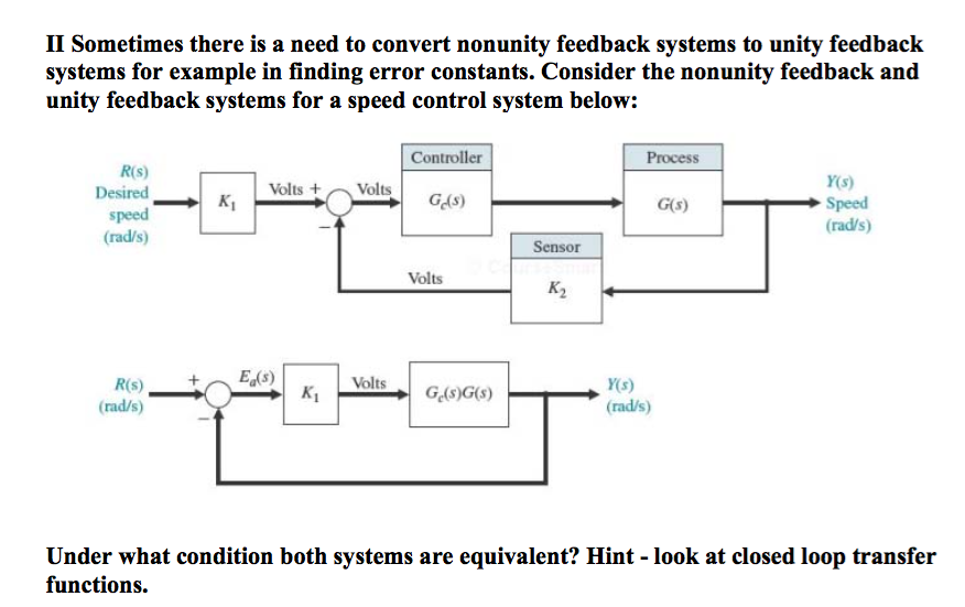 Solved II Sometimes there is a need to convert nonunity | Chegg.com