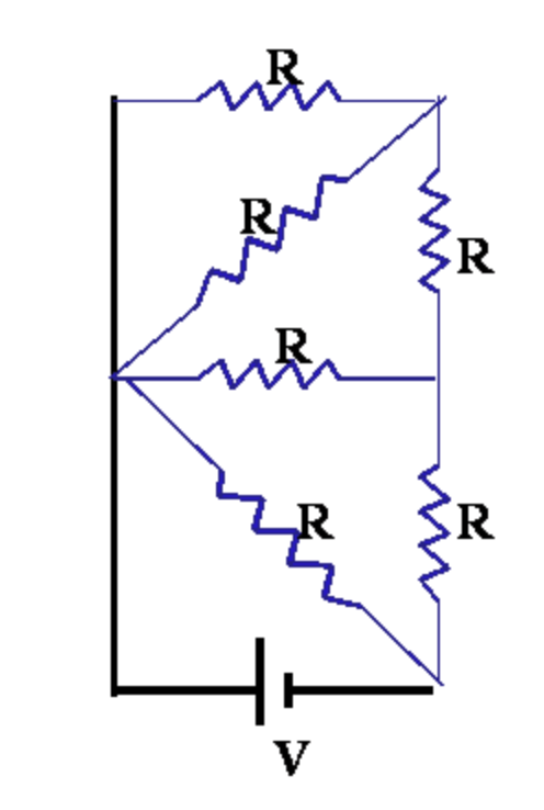 Solved a)In the figure below, what is the net resistance of | Chegg.com