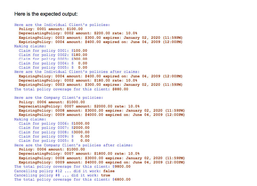 Solved Java programming question. A very simple company | Chegg.com
