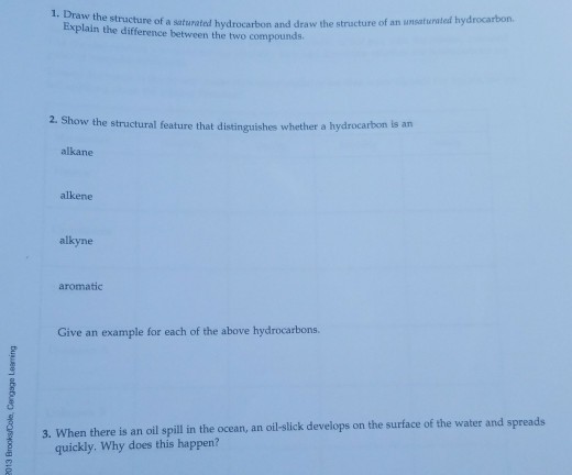 Solved 1. Draw the structure Explain the differe not a | Chegg.com