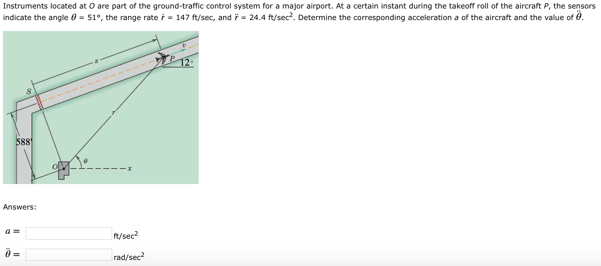 Instruments located at O are part of the | Chegg.com