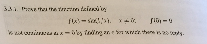 Solved Prove that, the function defined by f (x) = | Chegg.com