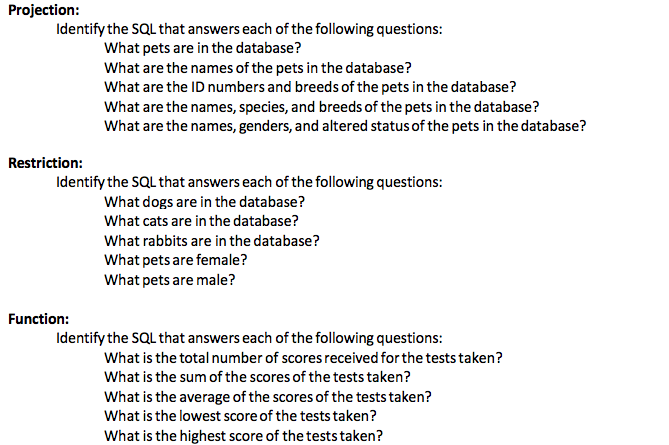 Solved To access the SQL Module, go to htt adbc.kennesaw.edu | Chegg.com