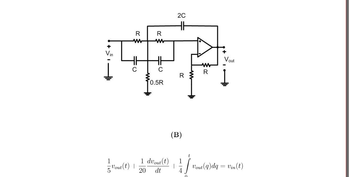 Solved The systems represented by circuit a and the | Chegg.com