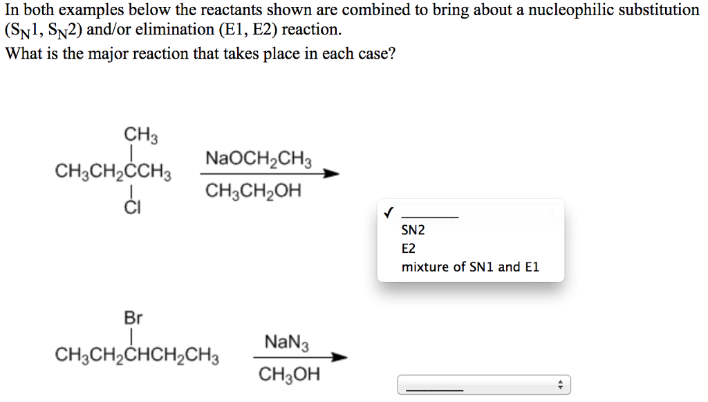 Solved In both examples below the reactants shown are | Chegg.com