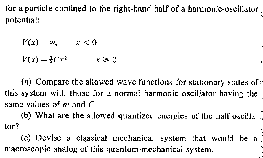 Solved for a particle confined to the right-hand half of a | Chegg.com