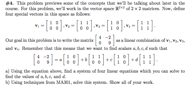 Solved This problem previews some of the concepts that we'll | Chegg.com