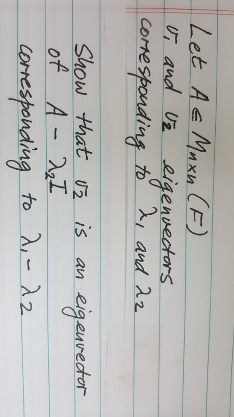Solved Let A elementof M_n times n (F) squareroot_1 and | Chegg.com