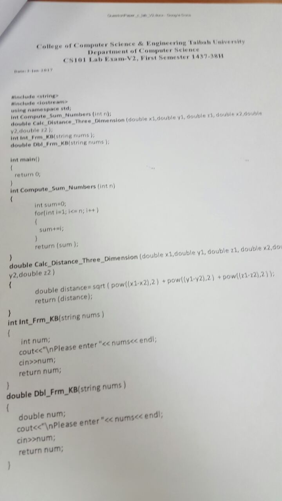 Solved College of Computer Science & Engineering Taibah | Chegg.com