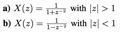 Solved Determine the inverse z-transform | Chegg.com