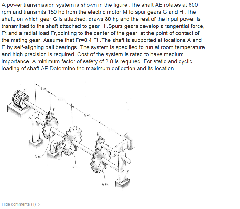 Solved: A Power Transmission System Is Shown In The Figure... | Chegg.com
