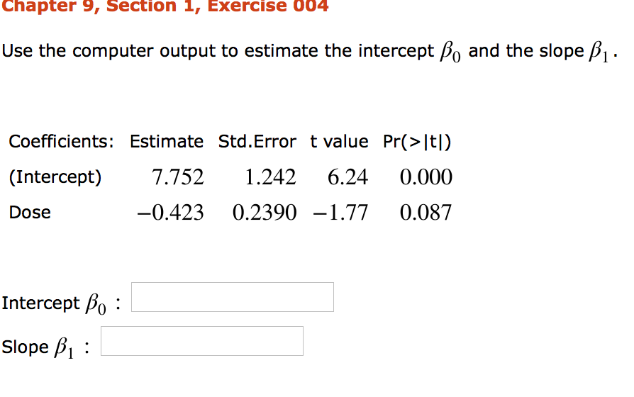 Solved Chapter 9, Section 1, Exercise 004 Use the computer | Chegg.com