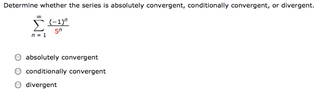 Solved Determine whether the series is absolutely | Chegg.com