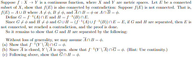 Solved Suppose f : X → Y is a continuous function, where X | Chegg.com