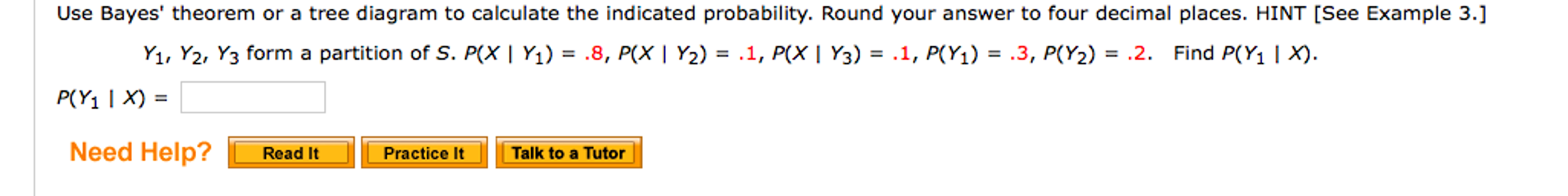 Solved Use Bayes' theorem or a tree diagram to calculate the | Chegg.com