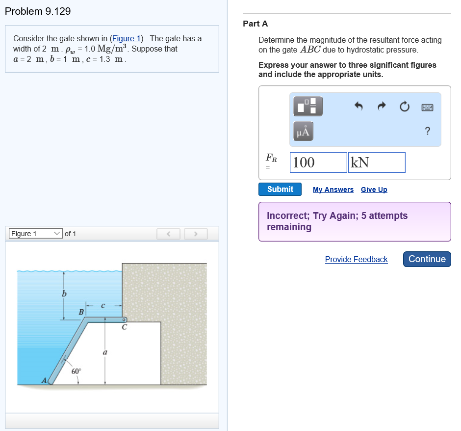 Solved Problem 9.129 Part A Consider the gate shown in | Chegg.com