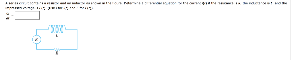 Solved A series circuit contains a resistor and an inductor | Chegg.com