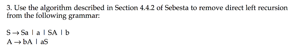 Solved Use The Algorithm Described In Section 442 Of