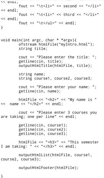 Solved #include-10st ream» #include #include-fstream» using | Chegg.com