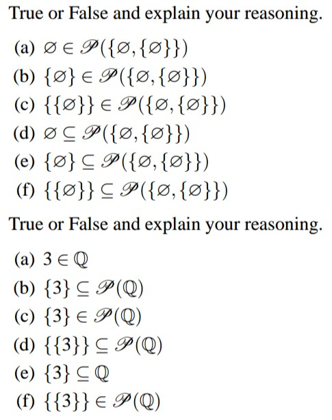 Solved True or False and explain your reasoning. (a) phi | Chegg.com