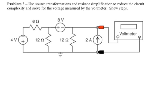 Solved Use source transformations and resistor | Chegg.com