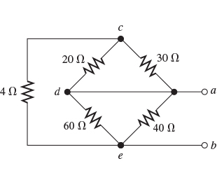 Solved Find the equivalent resistance between terminals a | Chegg.com