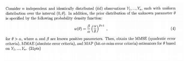 Solved Consider n independent and identically distributed | Chegg.com