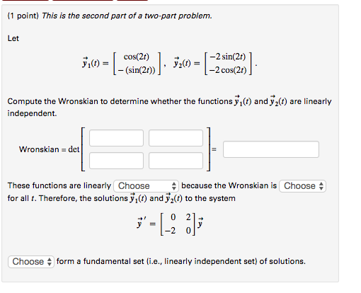 Solved This is the second part of a two-part problem. Let | Chegg.com