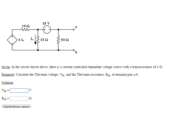 Solved Given: In the circuit shown above, there is a | Chegg.com