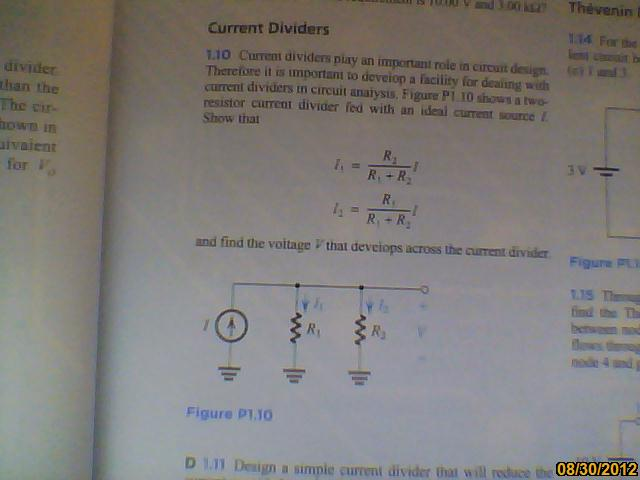 Solved Current dividers play an important role in circuit | Chegg.com