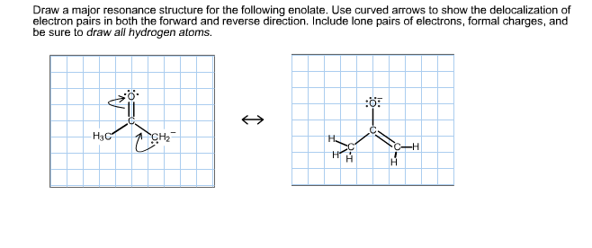 Solved Draw a major resonance structure for the following | Chegg.com