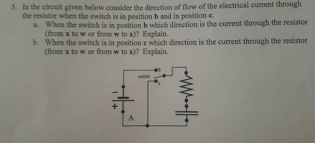 Solved In the circuit given below consider the direction of | Chegg.com