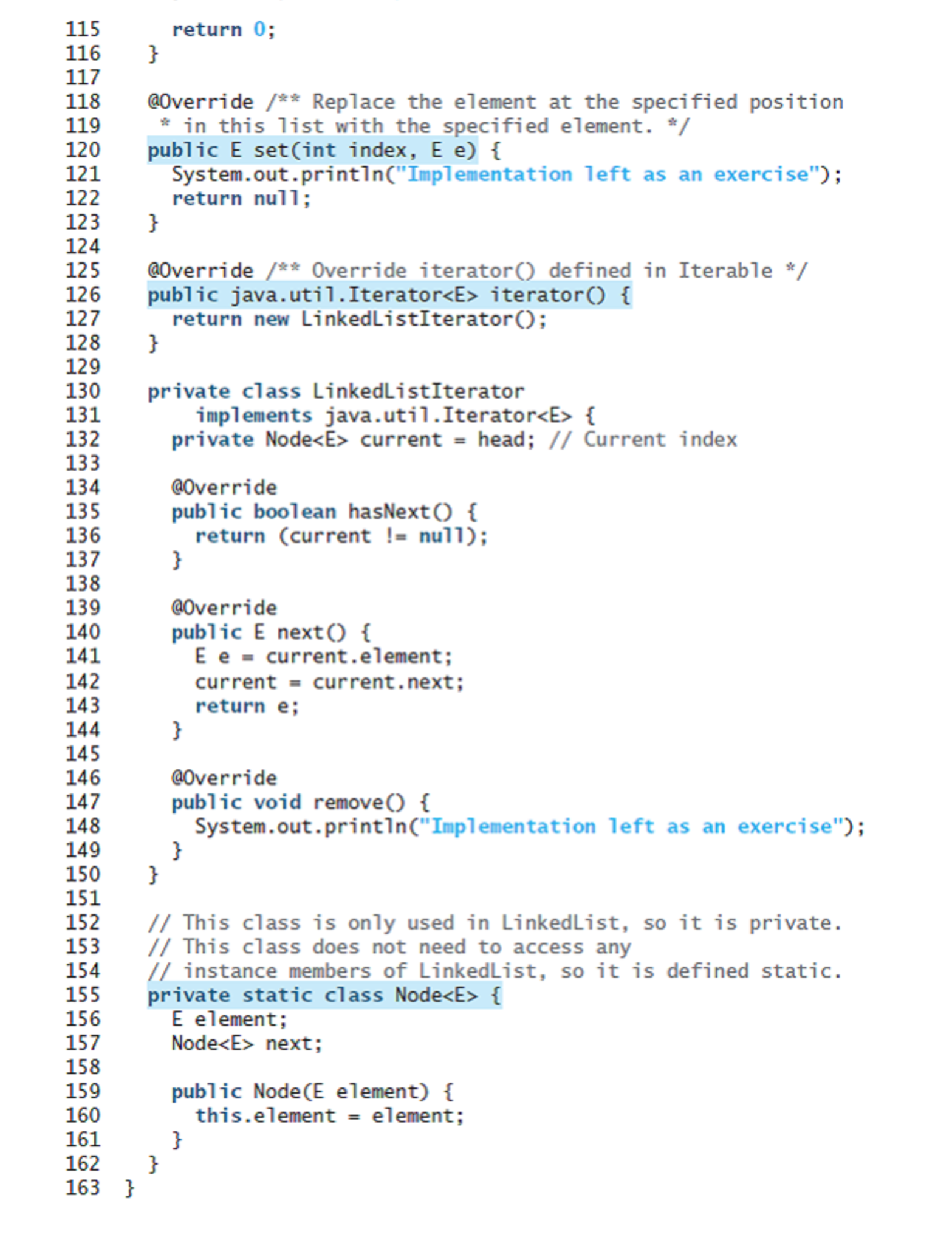 Solved Listing 1 Public Class Mylinkedlist Extends