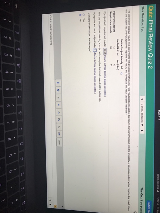 Solved The table below displays results from experiments | Chegg.com