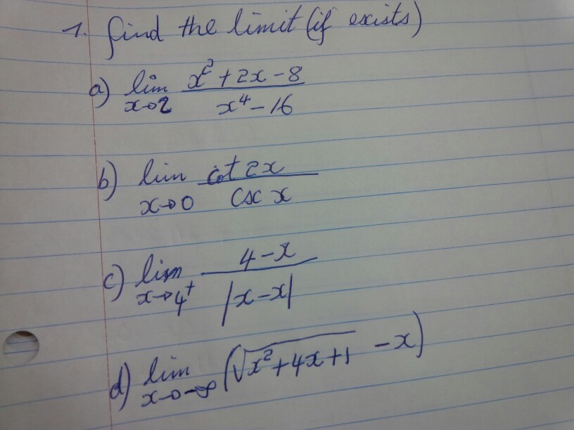 Solved Lim | Chegg.com