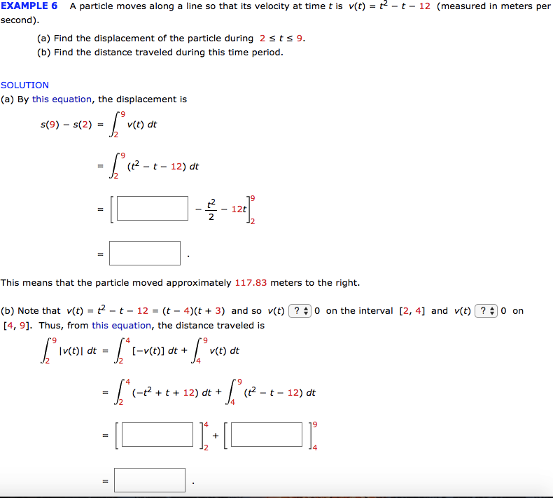 Solved A Particle Moves Along A Line So That Its Velocity At
