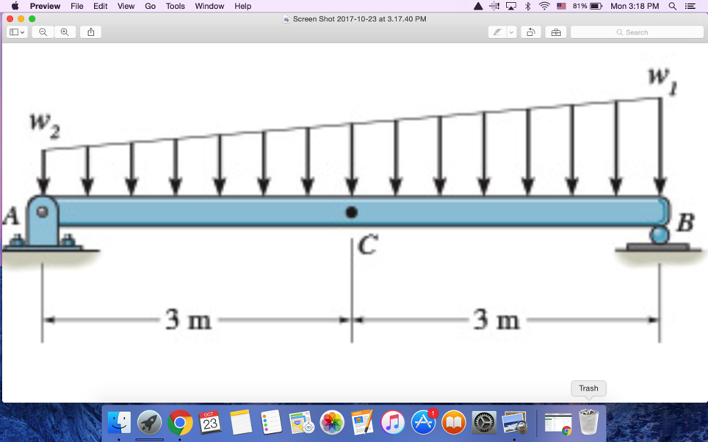 Solved Problem 7.16 Consider the beam shown in (Figure 1) . | Chegg.com