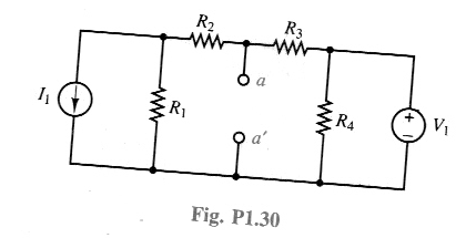 Solved 1.31 Consider the two-source circuit of Fig. P1.30. | Chegg.com