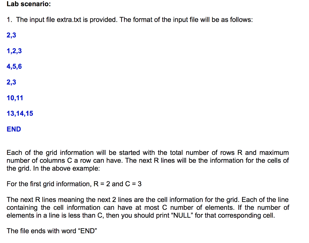 Solved You're supposed to print grid of numbers. Grid can be | Chegg.com